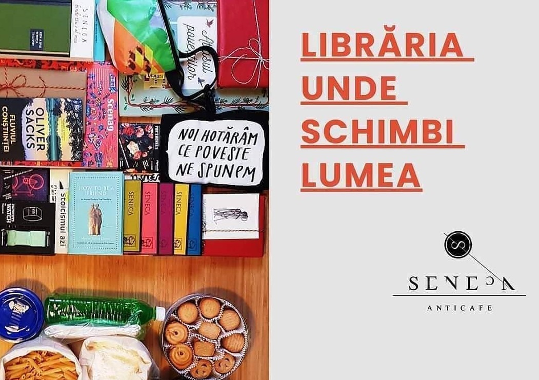 Seneca Anticafe, prima librărie responsabilă social din Bucureşti ...