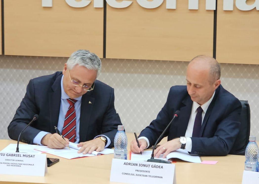 Preşedintele CJ Teleorman, Adrian Gâdea: A fost semnat contractul de ...