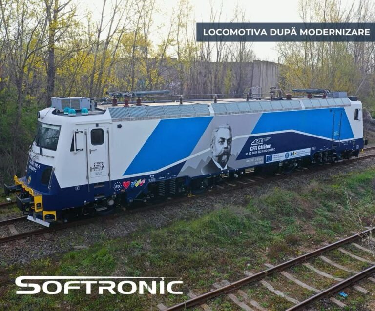 Prima locomotivă modernizată de către Softronic a fost livrată CFR ...