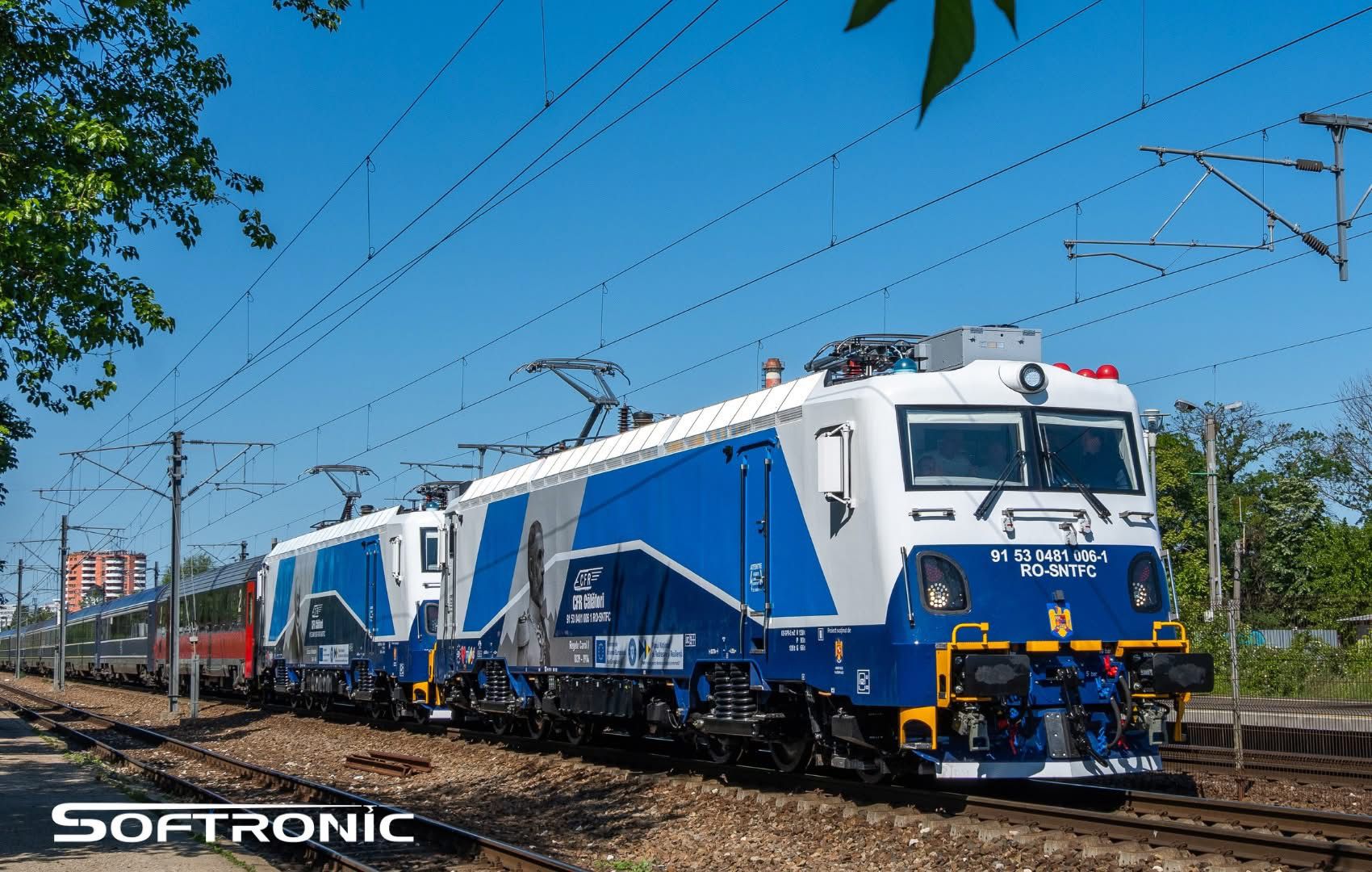 Softronic se pregătește să livreze locomotivele 9 și 10 la CFR Călători ...